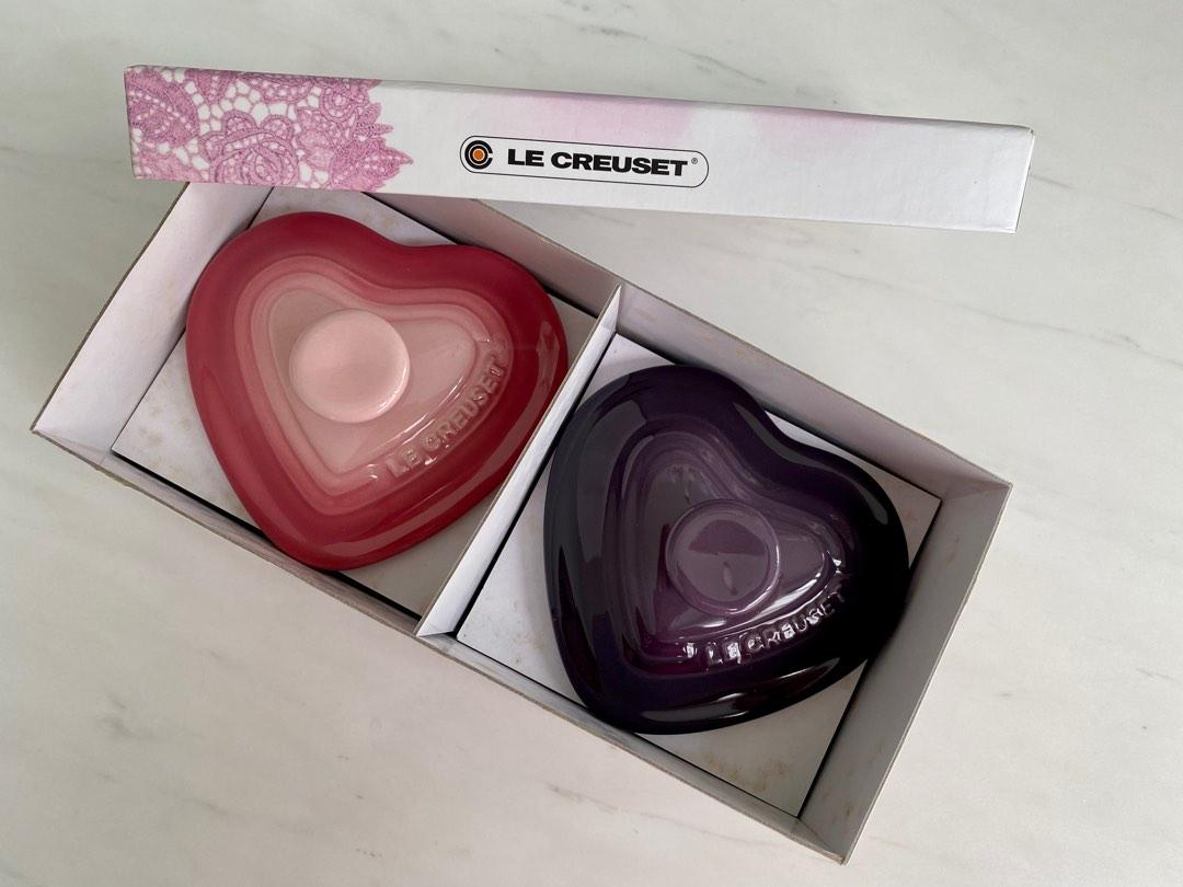 Le Creuset Heart-Shaped Ramekins, Furniture & Home Living, Kitchenware ...