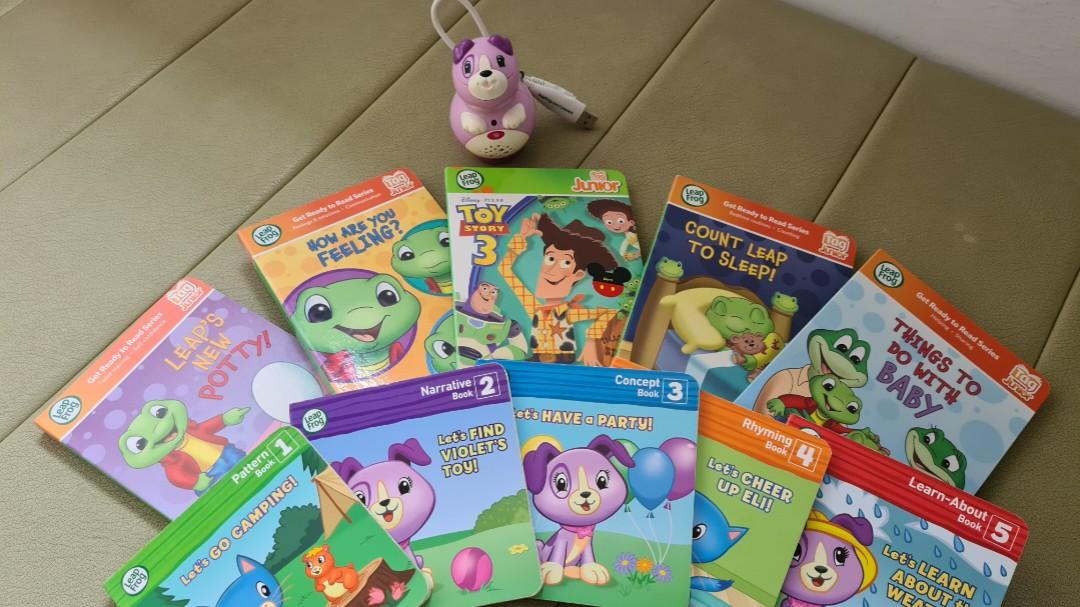 Moving Out Sale: Leapfrog Smart Tag Junior Reader Pen and Books ...