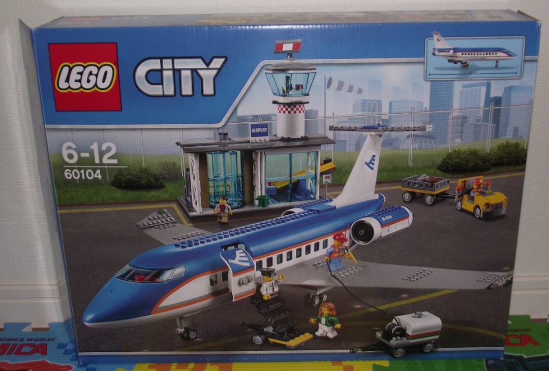 LEGO City Airport Terminal and Airliner 60104, 興趣及遊戲, 玩具 & 遊戲類 - Carousell