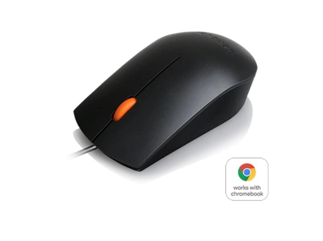 Lenovo 300 USB Mouse (原廠全新未拆盒), 電腦＆科技, 電腦周邊及配件, 電腦滑鼠及相關產品 - Carousell