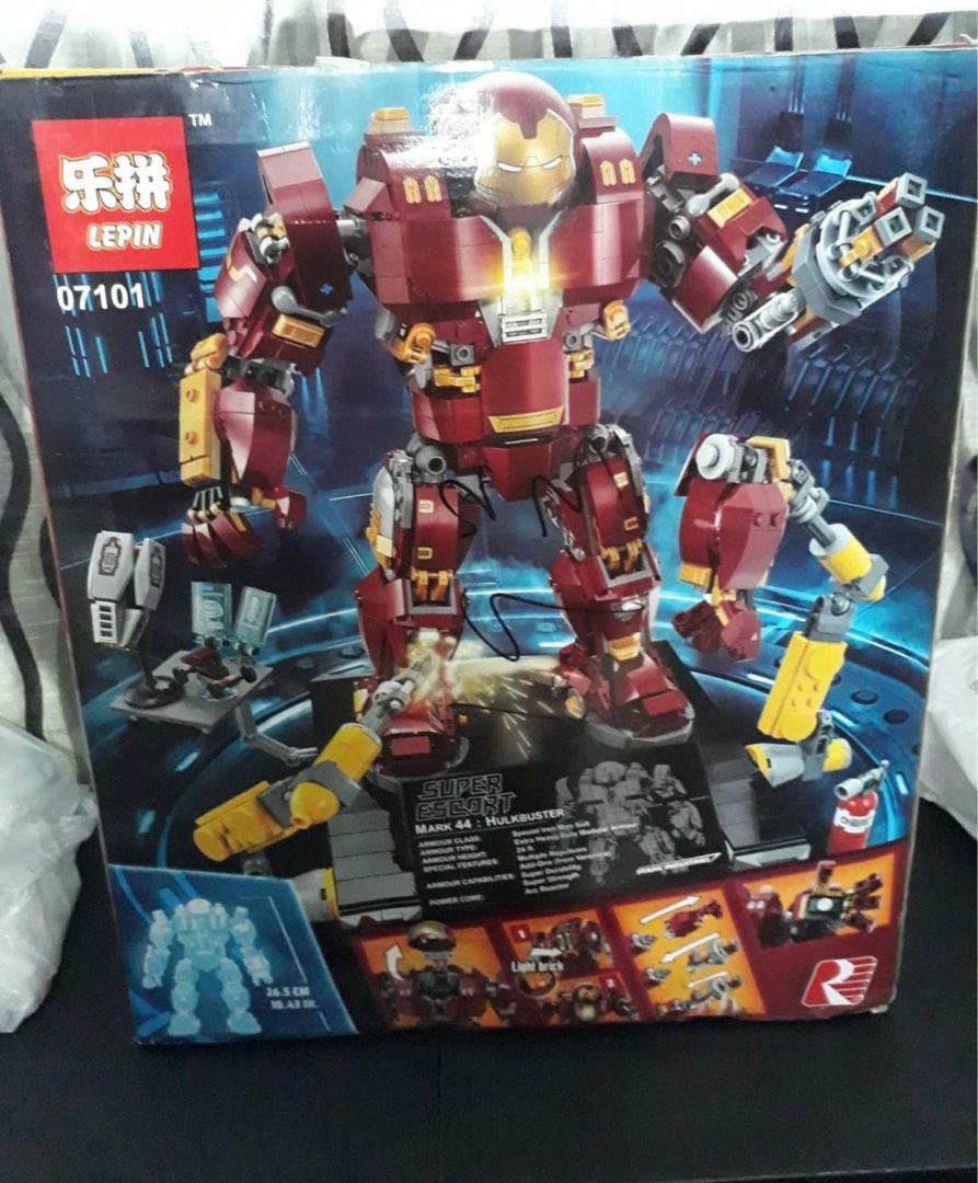 Lepin bricks the hulkbuster: Ultron edition, Hobbies & Toys, Toys ...