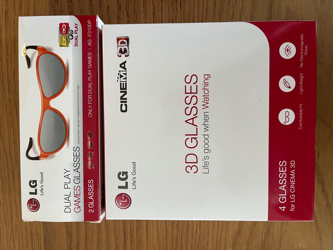 LG 3D and Games Glasses - For Free, TV & Home Appliances, TV ...