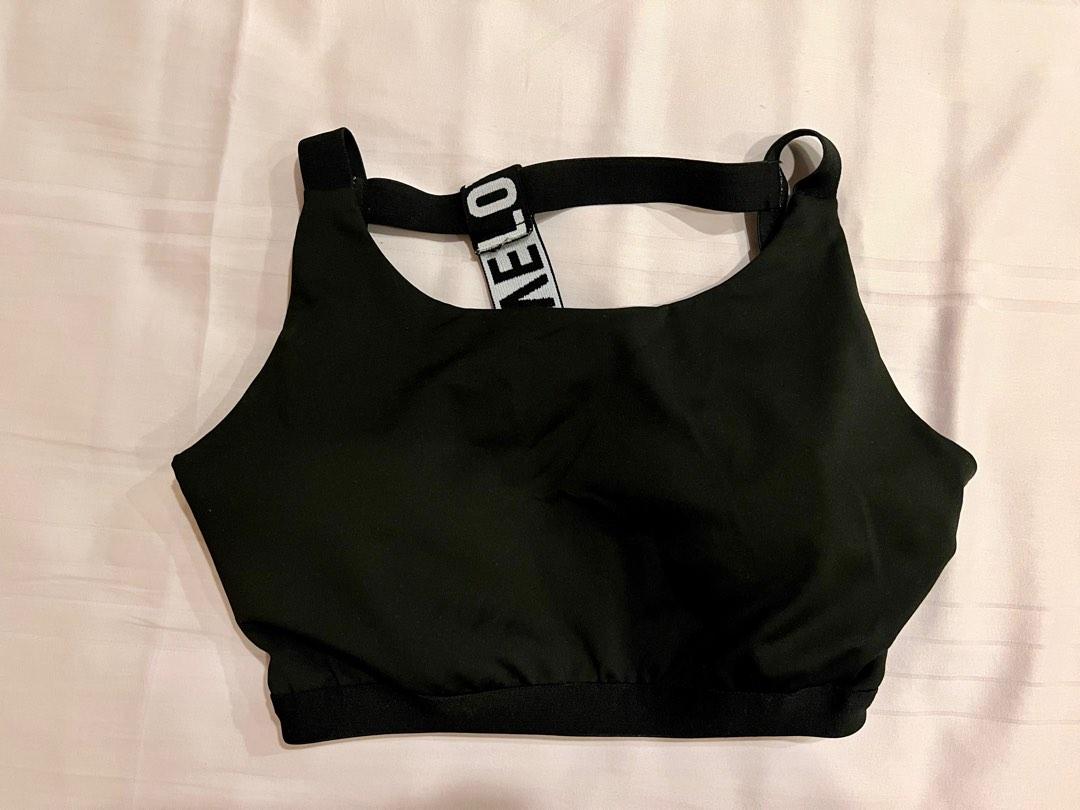 Sexy Black Sports Bra, Men's Fashion, Activewear on Carousell