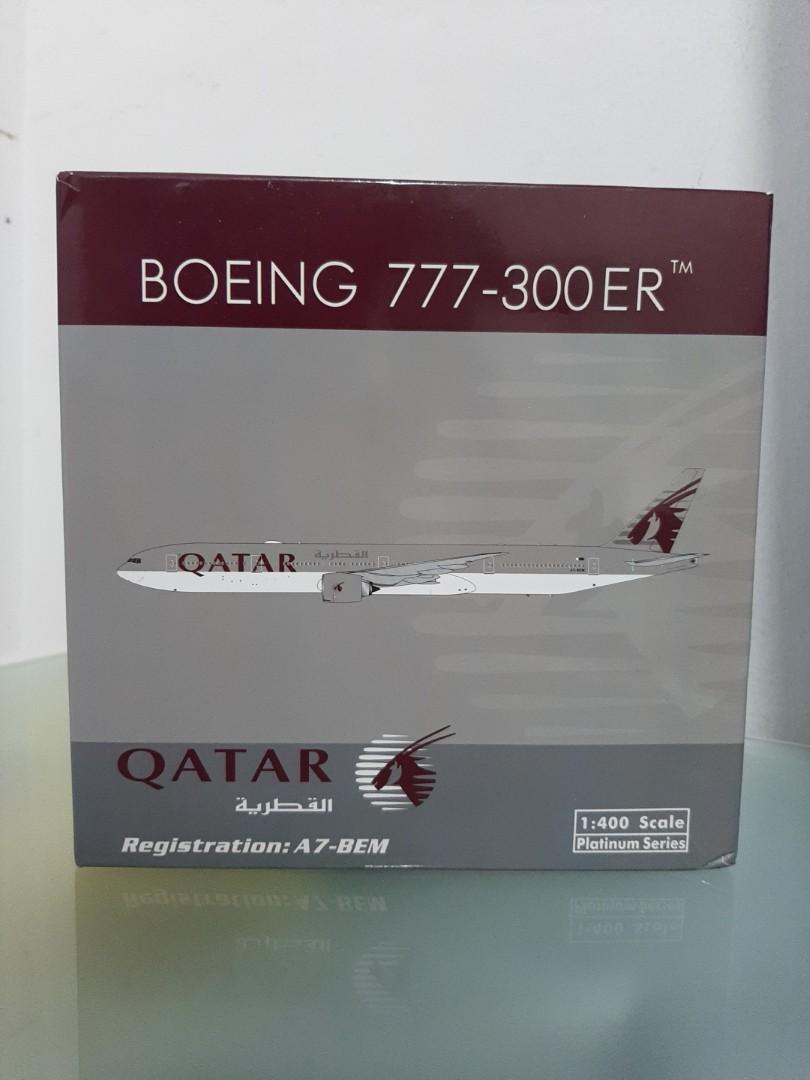 *Limited Edition* Qatar Airways 777-300ER, Hobbies & Toys, Toys & Games ...