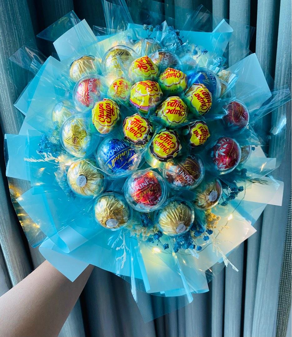 Lollipops, Roche, chocolates bouquet, Hobbies & Toys, Stationery ...