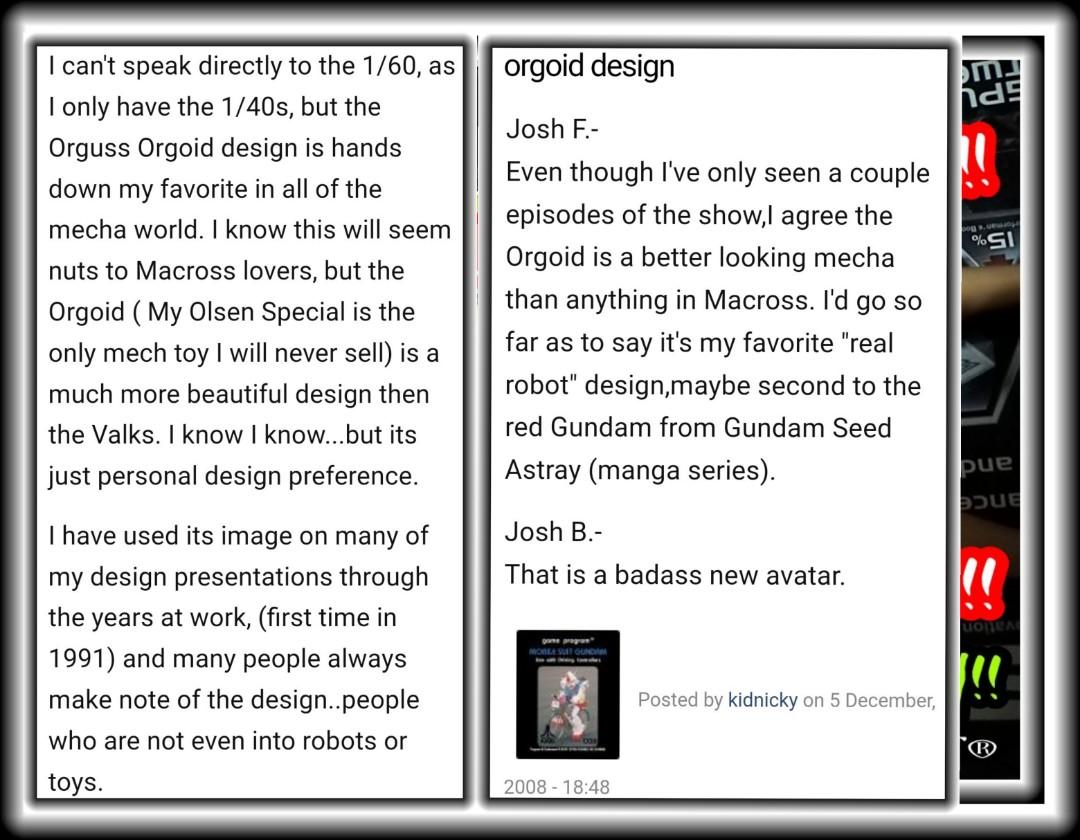 MACROSS VF-DX SUPER DIMENSION CENTURY ORGUSS-II ORGOID DX-II "OLSEN ...