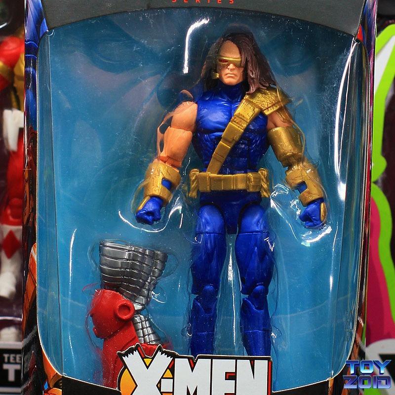 Marvel Legends X-Men Age of Apocalypse Cyclops w/ AOA Colossus BAF part ...