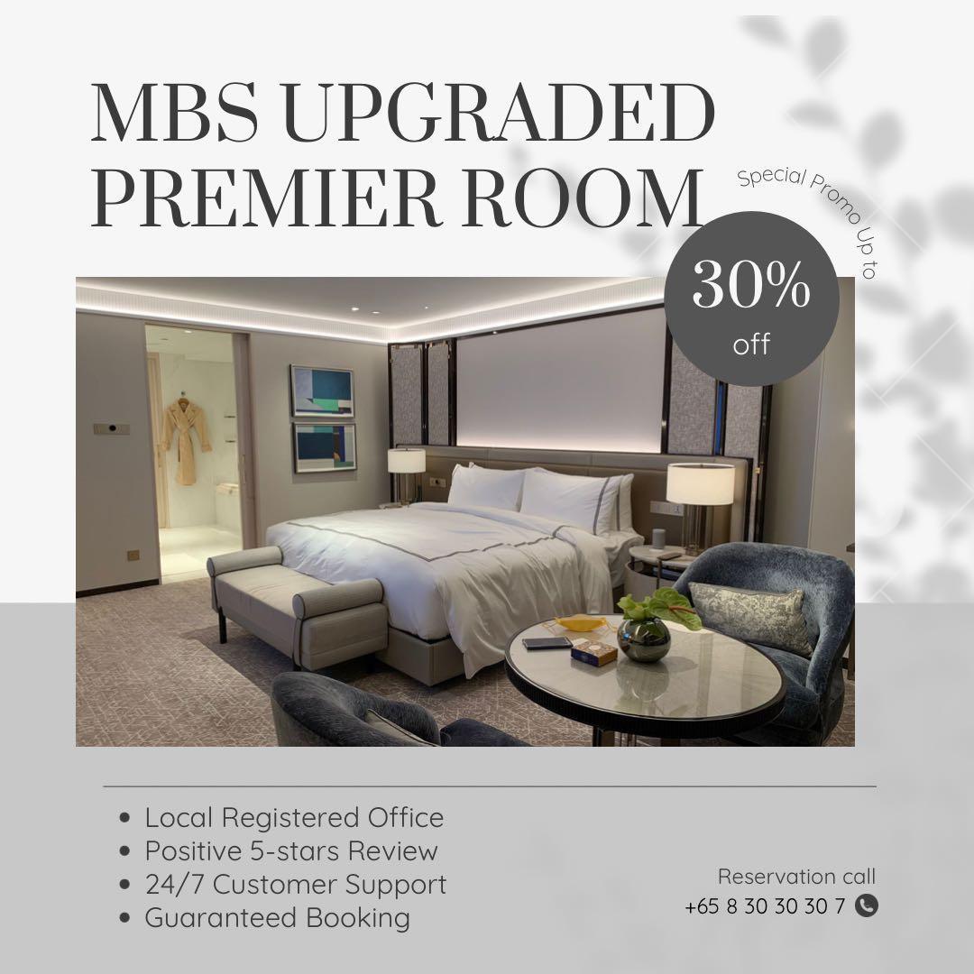 MBS Sands Premier Room (newly renovated) - Marina Bay Sands Hotel ...