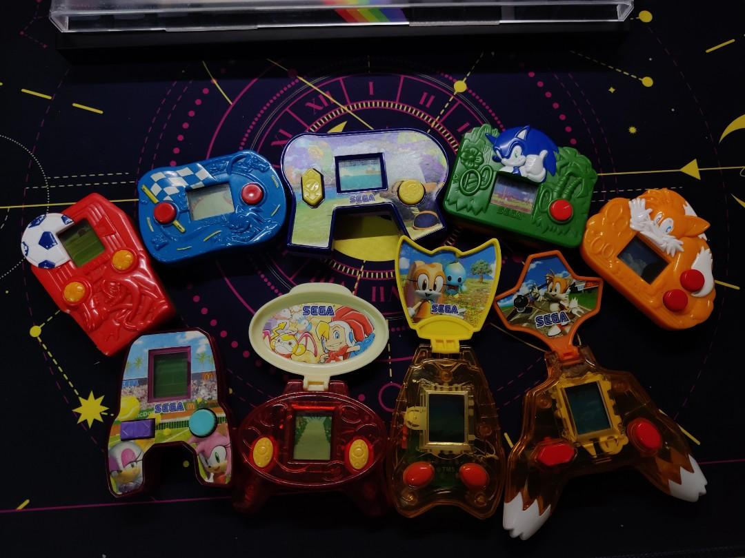 McDonald's Sega Gaming Consoles 2003 & 2004 - 9 pieces whole set ...
