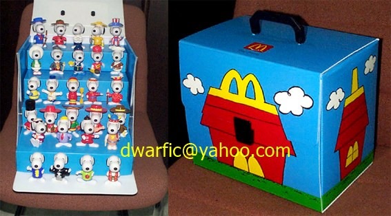 Mcdonald's Snoopy World Tour 1 and 2 set, Hobbies & Toys, Memorabilia ...