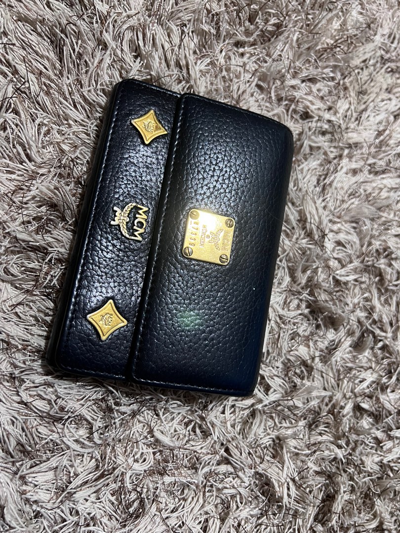 MCM Trifold Wallet, Luxury, Bags & Wallets on Carousell