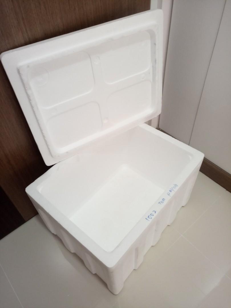 Medium sized styrofoam box, Furniture & Home Living, Home Improvement ...