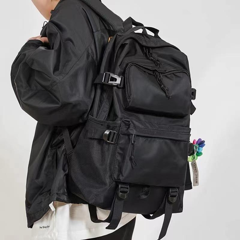 Men Plain Multi-Section Backpack, Men's Fashion, Bags, Backpacks on ...
