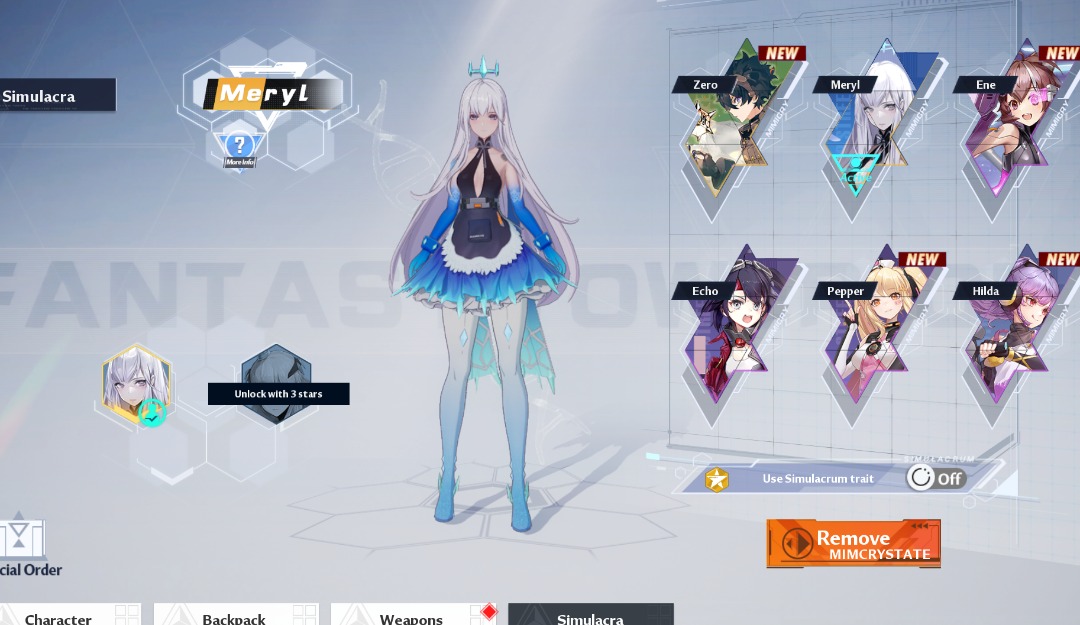 Meryl Starter Account + ZERO (2 SSR) Tower Of Fantasy | TOF, Video ...