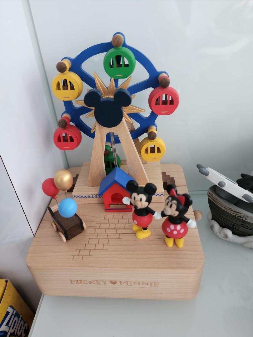 Mickey&Minnie Music Box, Hobbies & Toys, Toys & Games on Carousell