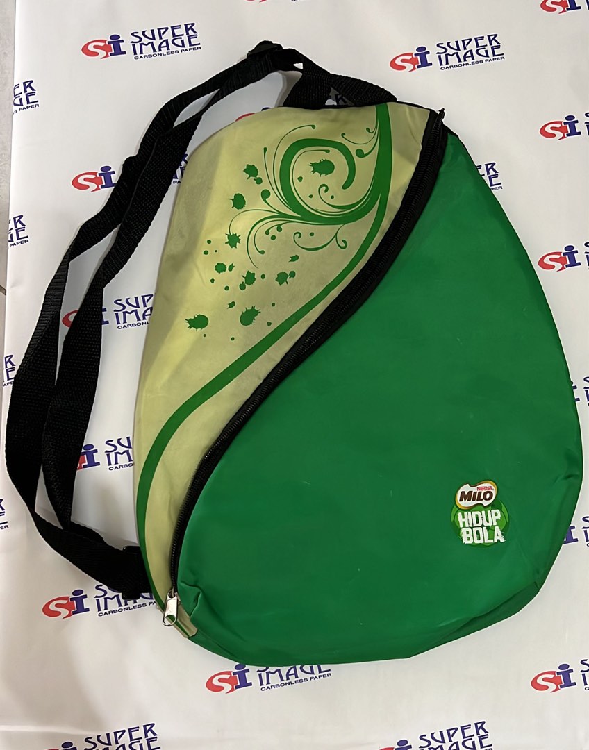 MILO World Cup Special Edition Sling Bag Backpack Green, Men's Fashion ...