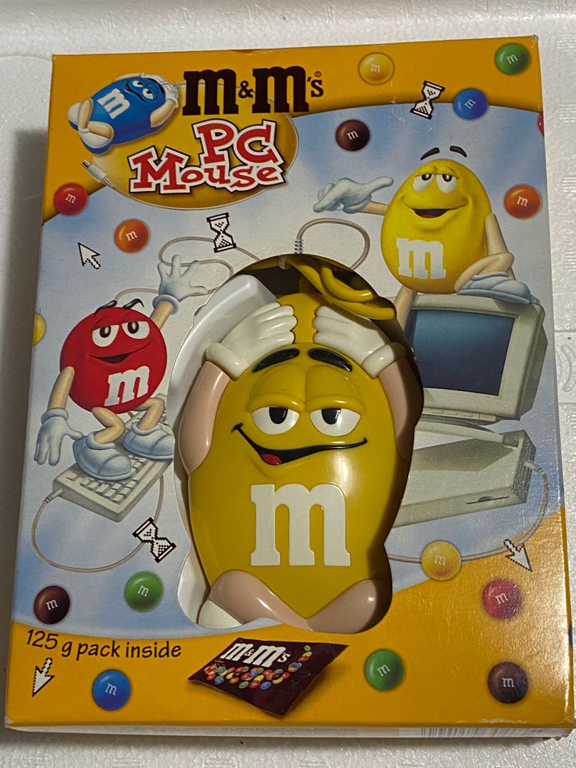 m&m m&m's m&ms 滑鼠 老鼠 mouse, 家庭電器, 電視 & 其他娛樂, 電視 - Carousell