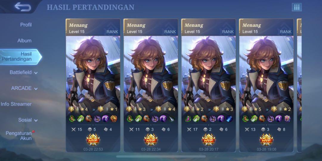 MOBILE LEGEND MLBB EPIC LEGEND JOKI BOOST PROMO, Video Gaming, Gaming Accessories, Controllers ...