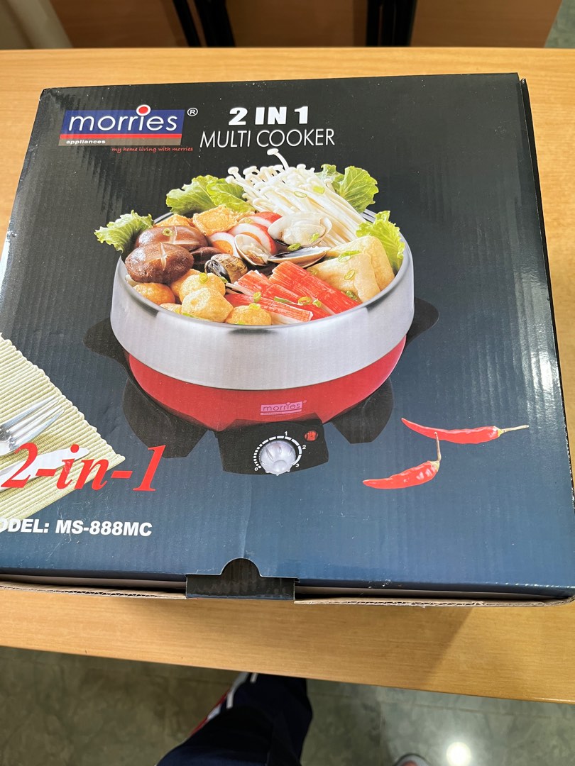 Morries 2 IN 1 Multi Cooker Model: MS-888MC, TV & Home Appliances ...