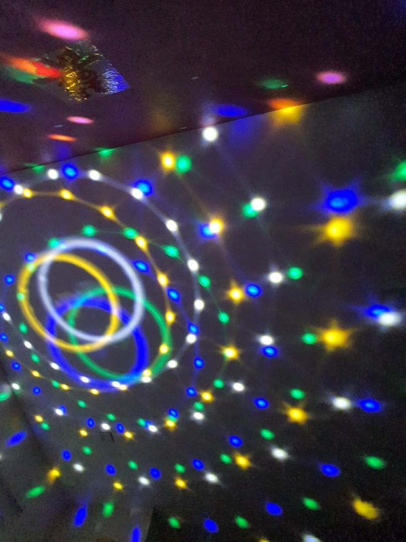 Moving LED projection ceiling, Hobbies & Toys, Toys & Games on Carousell