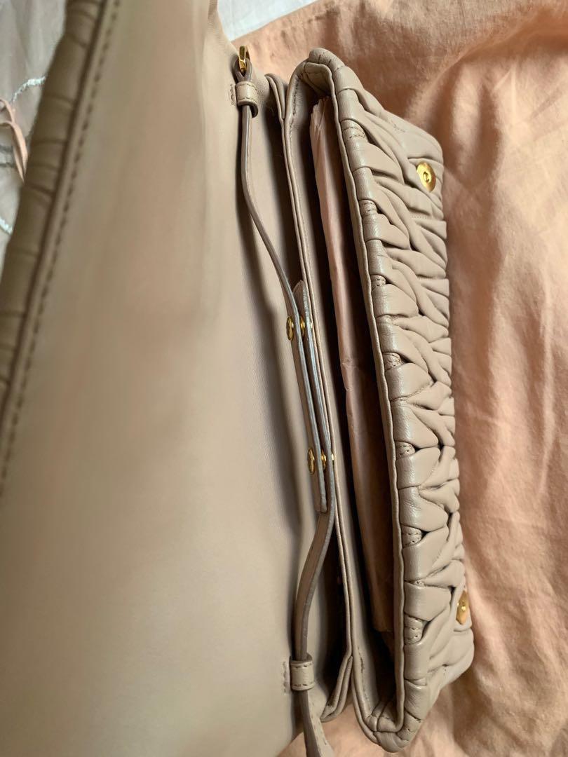 Mui Mui bag - Marelasse clutch, Luxury, Bags & Wallets on Carousell