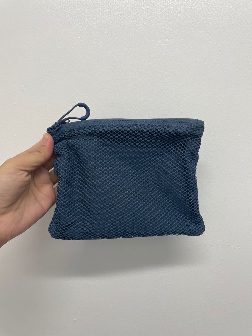 Muji Mesh Nylon Pouch, Women's Fashion, Bags & Wallets, Purses & Pouches on Carousell