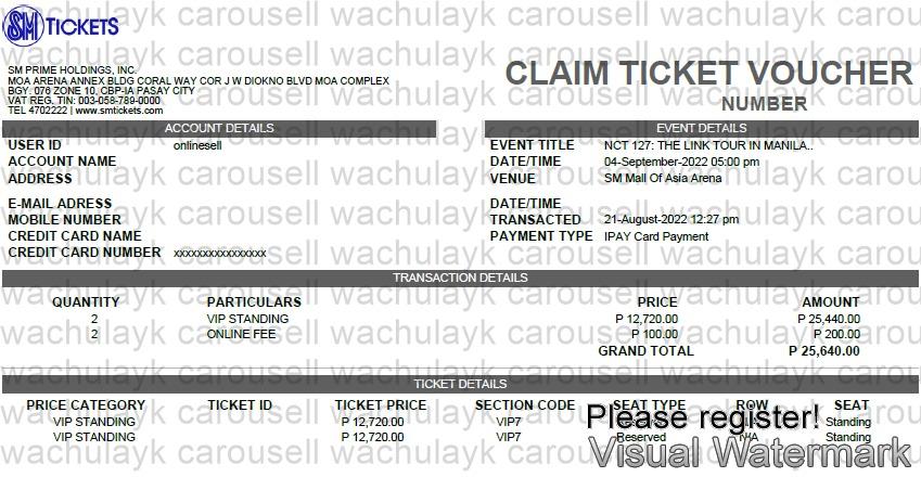 NCT 127 NEO CITY : THE LINK Tour Manila Philippines VIP7 Standing ...
