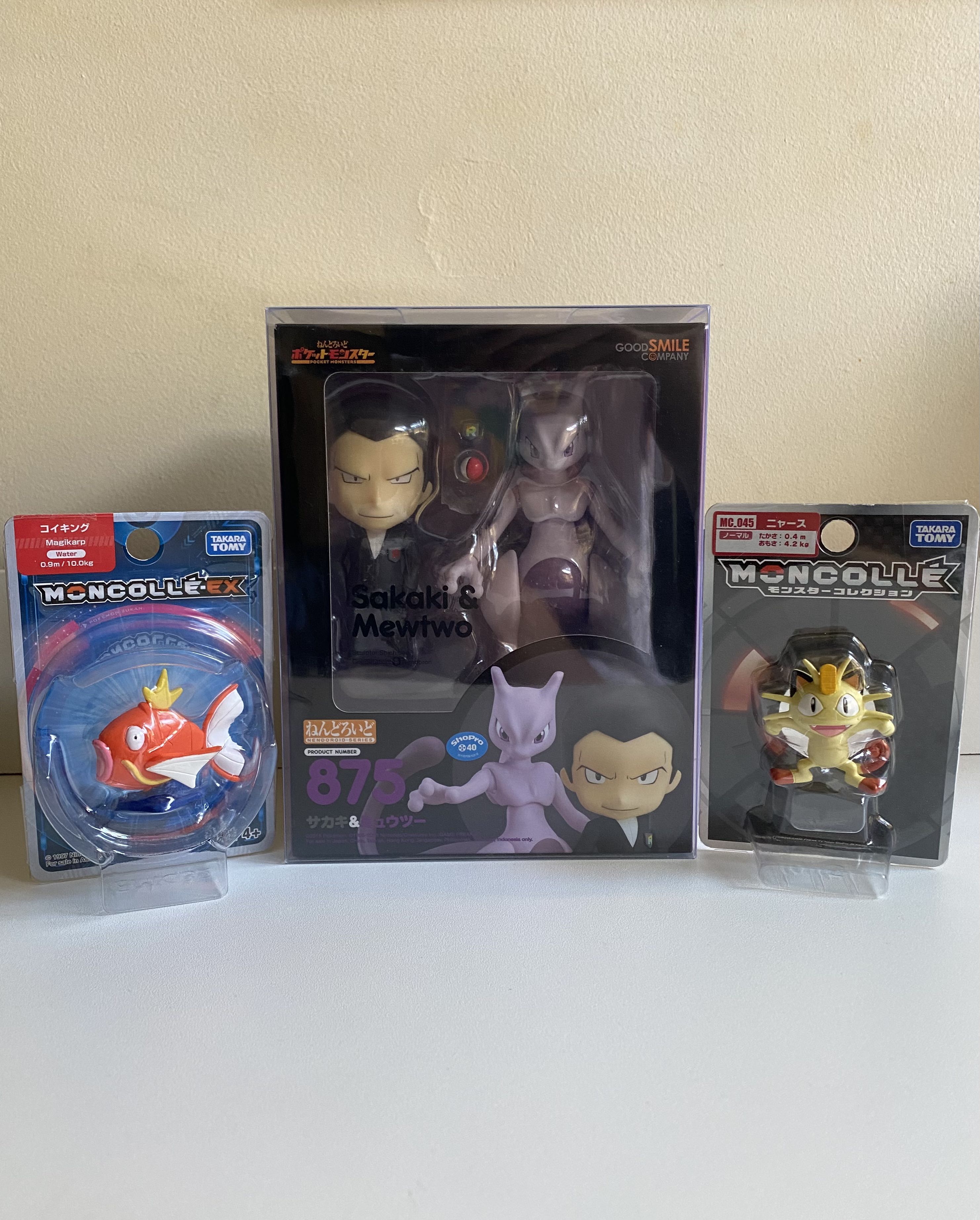 Nendoroid 875 Giovanni & Mewtwo Set [BIB], Hobbies & Toys, Toys & Games ...