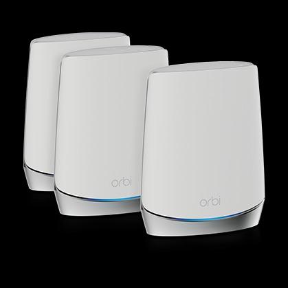 NETGEAR Orbi RBK753 Mesh WiFi 6 AX4200 Router (3P) 專業級三頻路由器 #RBK753 [香港 ...