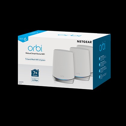 NETGEAR Orbi RBK753 Mesh WiFi 6 AX4200 Router (3P) 專業級三頻路由器 #RBK753 [香港 ...