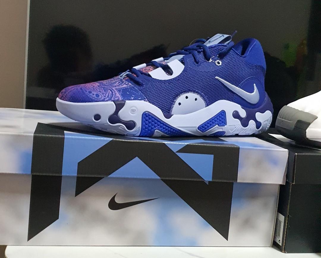 Nike Pg6 Blue Paisley, Men's Fashion, Footwear, Sneakers on Carousell