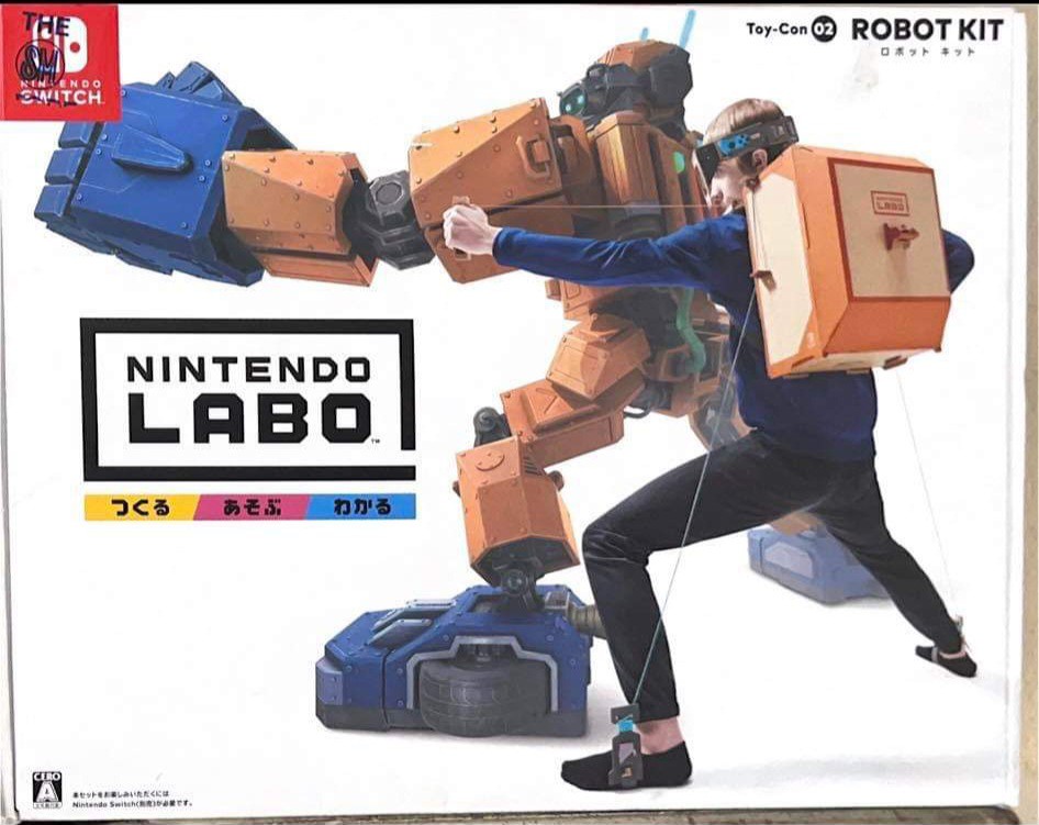 Nintendo Switch Labo - Toy - Con 02: Robot Kit Bundle, Hobbies & Toys ...