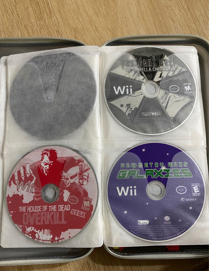 Nintendo wii house of the dead overkill resident evil geometry wars ...