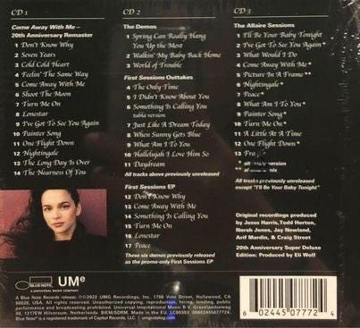 Norah Jones – Come Away With Me (3CD)20th Anniversary Super Deluxe Remastering Edition(Brand New ...