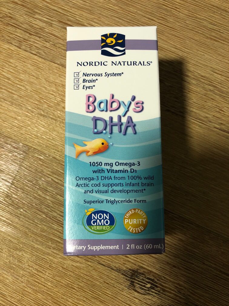 Nordic Naturals Baby DHA 60ml, Babies & Kids, Nursing & Feeding ...