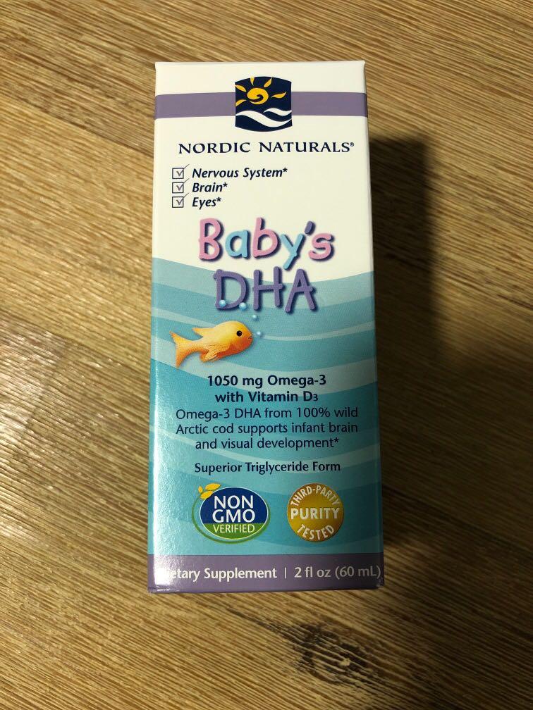 Nordic Naturals Baby DHA 60ml, Babies & Kids, Nursing & Feeding ...