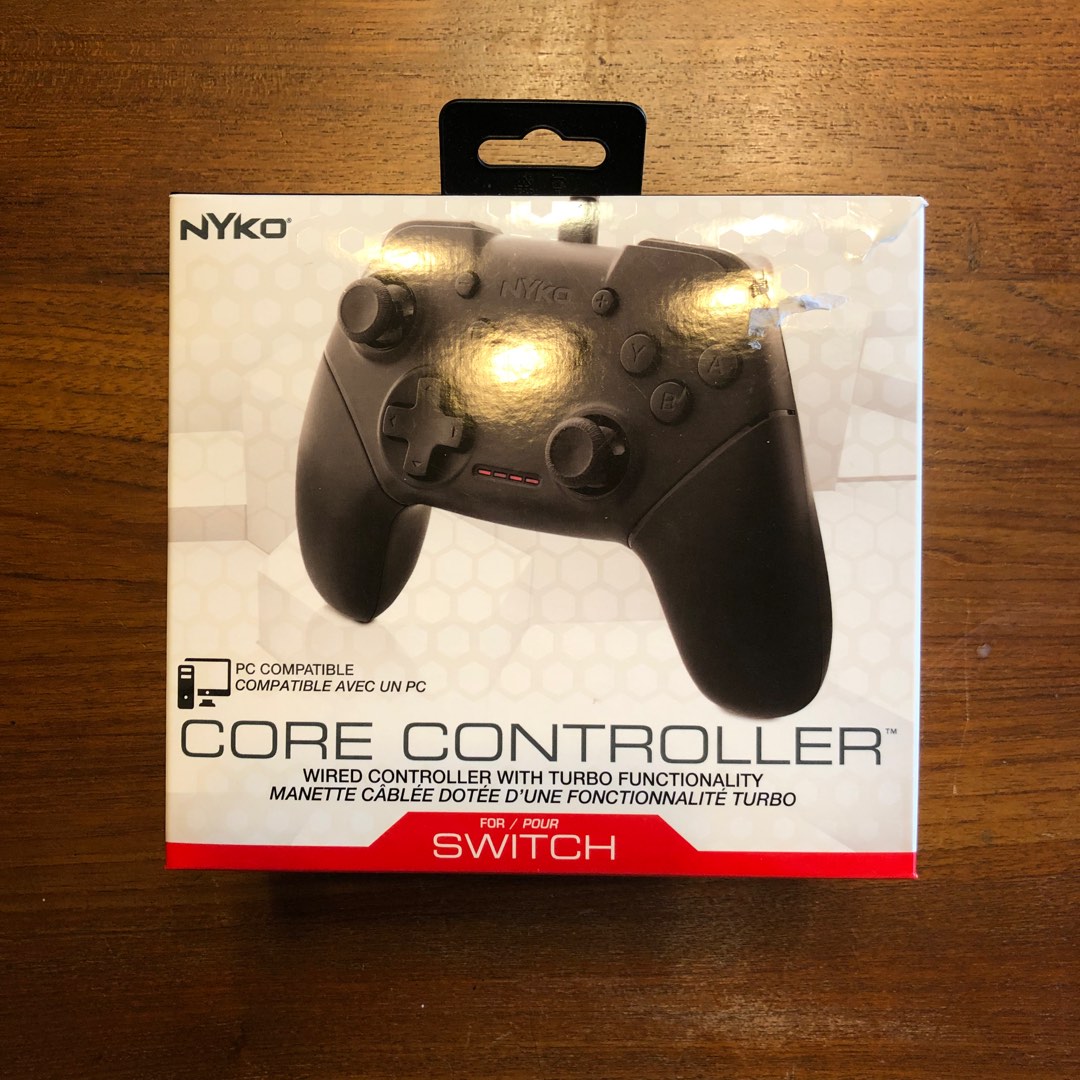 Nyko Switch Core Controller (wired), Video Gaming, Gaming Accessories ...