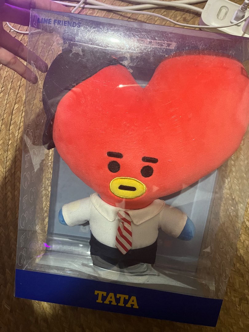 Official BT21 Tata Back 2 School Plush Doll (Sealed), Hobbies & Toys ...