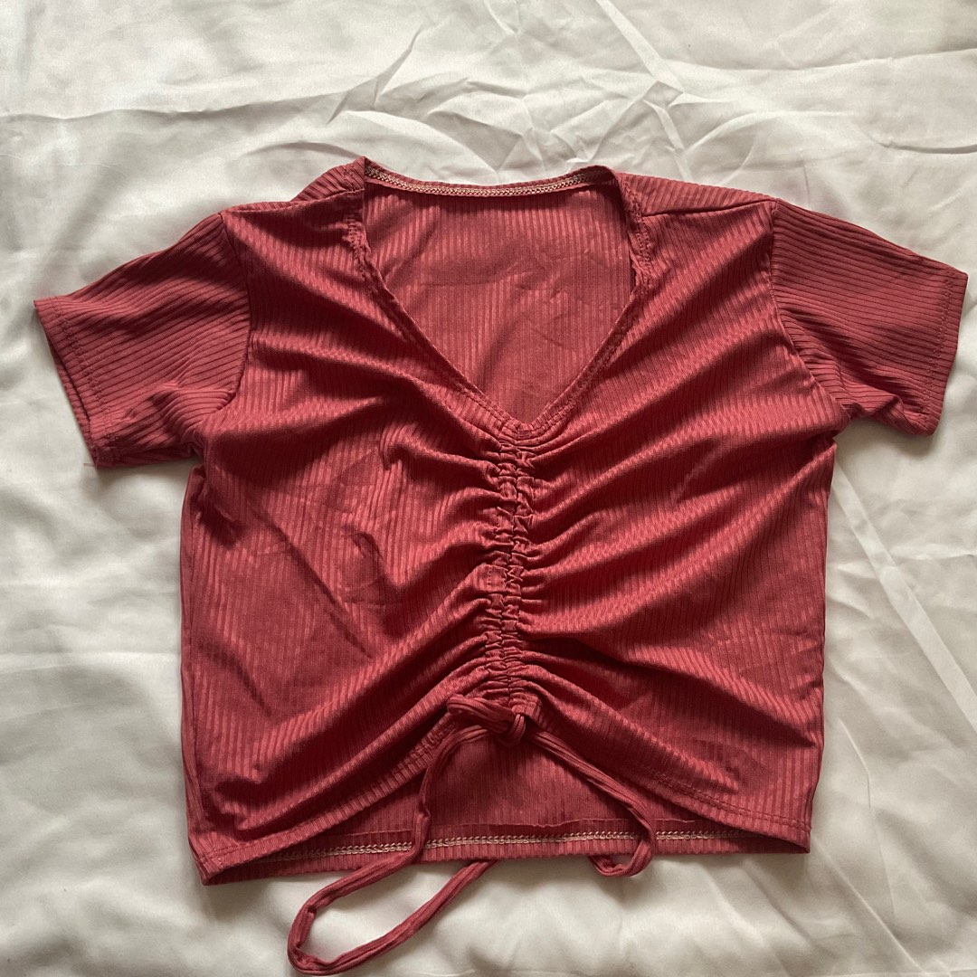 Old Rose Top, Women's Fashion, Tops, Others Tops on Carousell