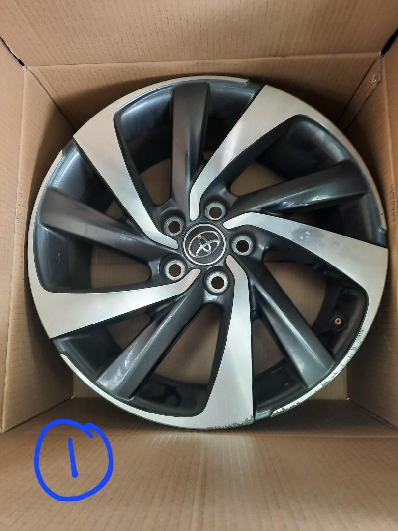 Original Harrier rims, Car Accessories, Tyres & Rims on Carousell