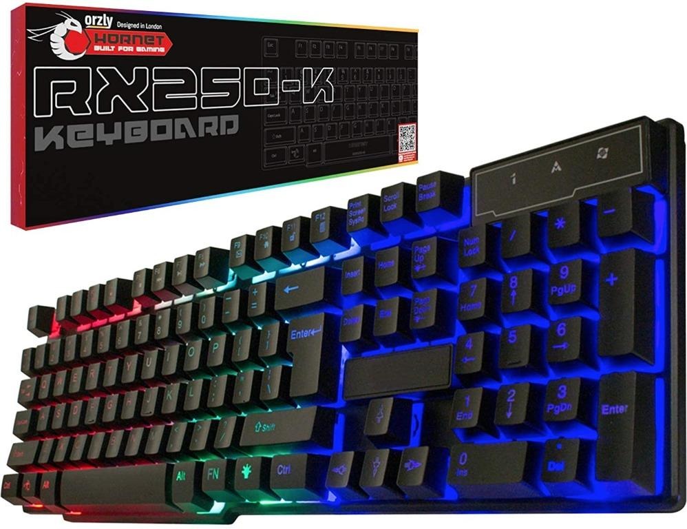 Orzly RGB USB Wired RGB Gaming Keyboard, Computers & Tech, Parts ...