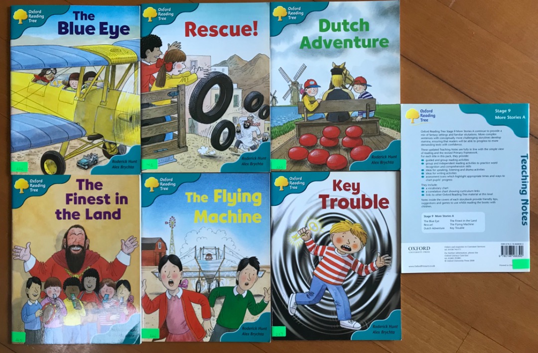 Oxford Reading Tree stage 9 more stories A, 興趣及遊戲, 書本 & 文具, 兒童書籍 ...