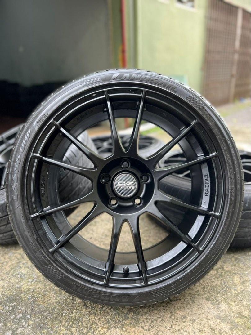 oz racing ultraleggera 18 inch sports rim golf gti tyre 70%, Auto ...