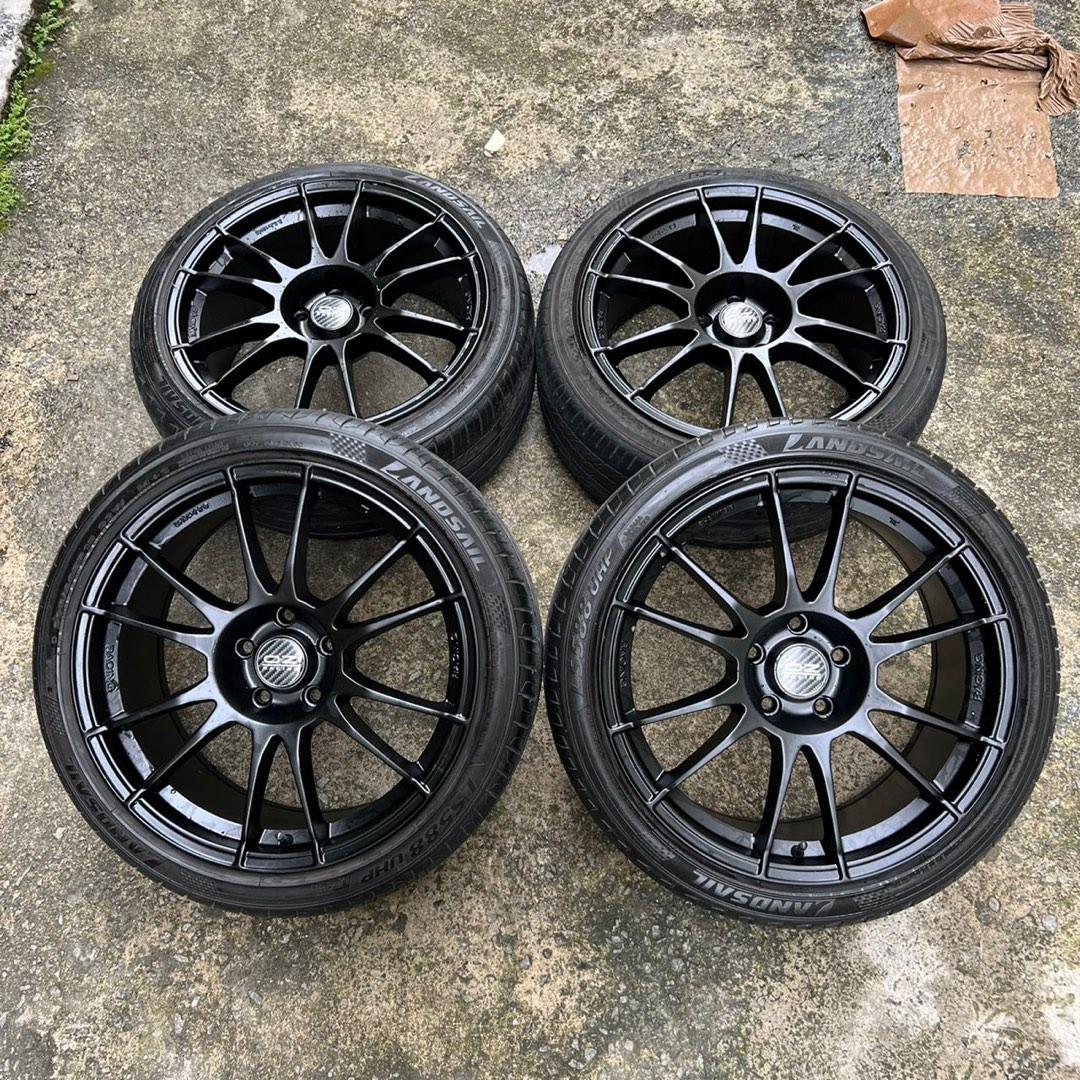 oz racing ultraleggera 18 inch sports rim golf gti tyre 70%, Auto ...