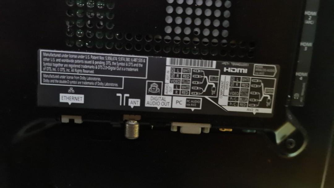 Panasonic tv 42" THL42ET5S. Screen Technology IPS LED LCDScreen Size42 ...