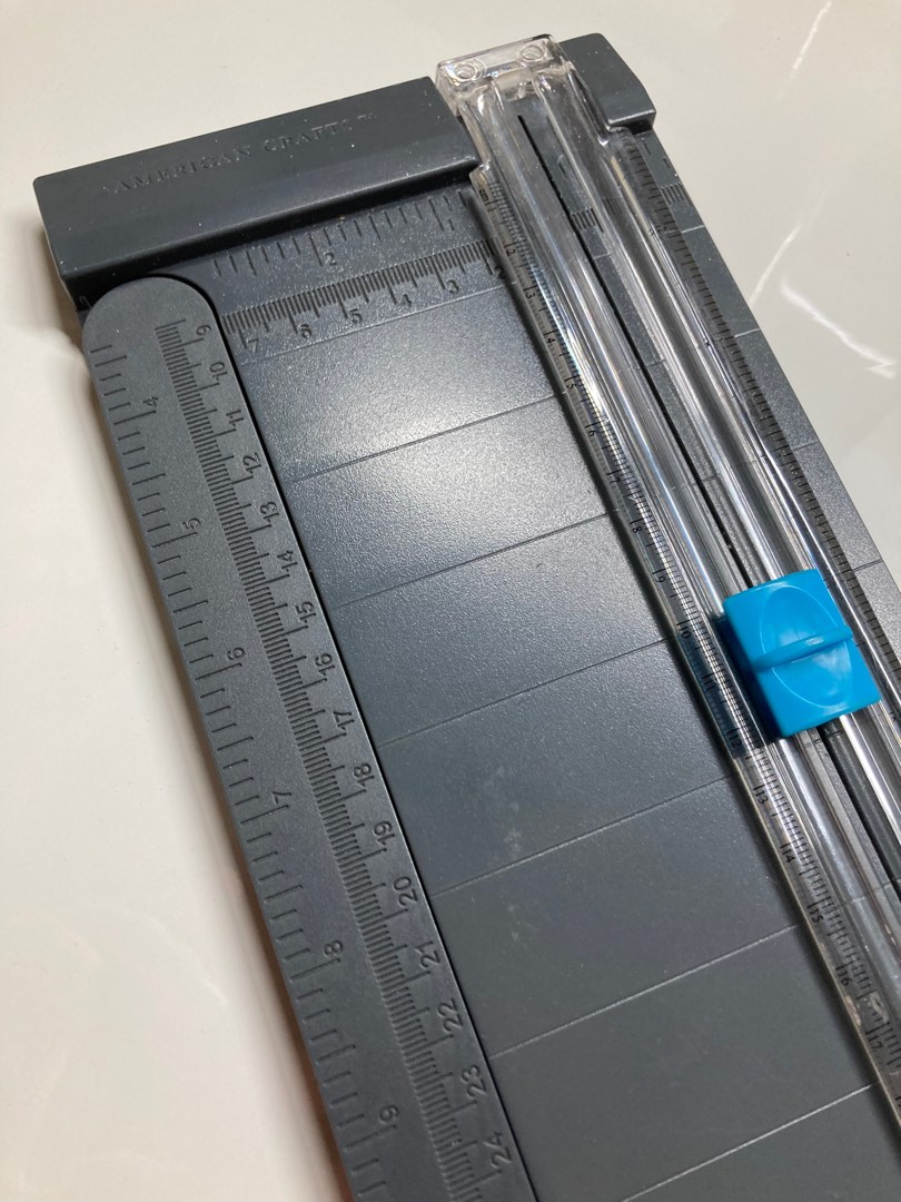 Paper Cutter 30cm suitable for A4 size paper, Hobbies & Toys ...