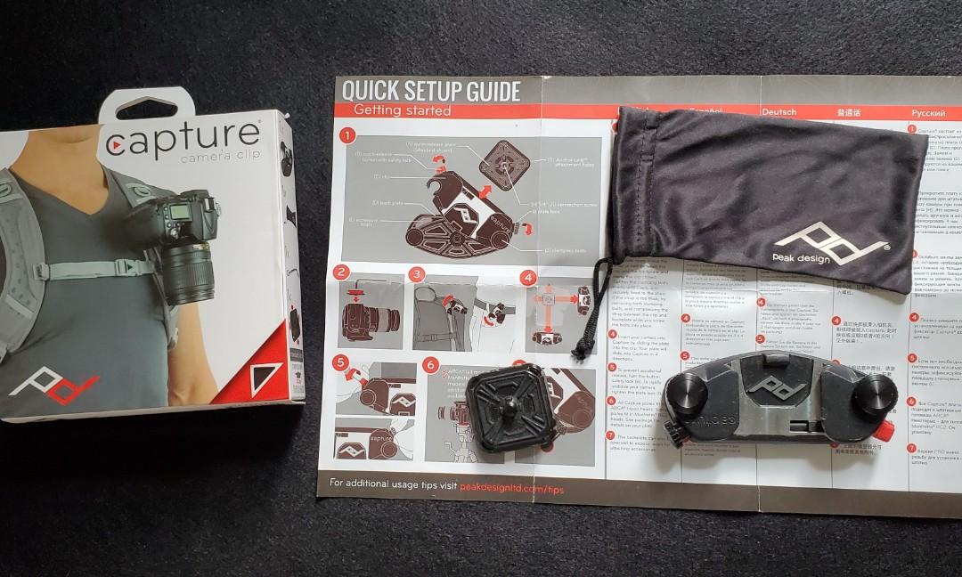 Peak design capture v2, 攝影器材, 攝影配件, 其他攝影配件 - Carousell