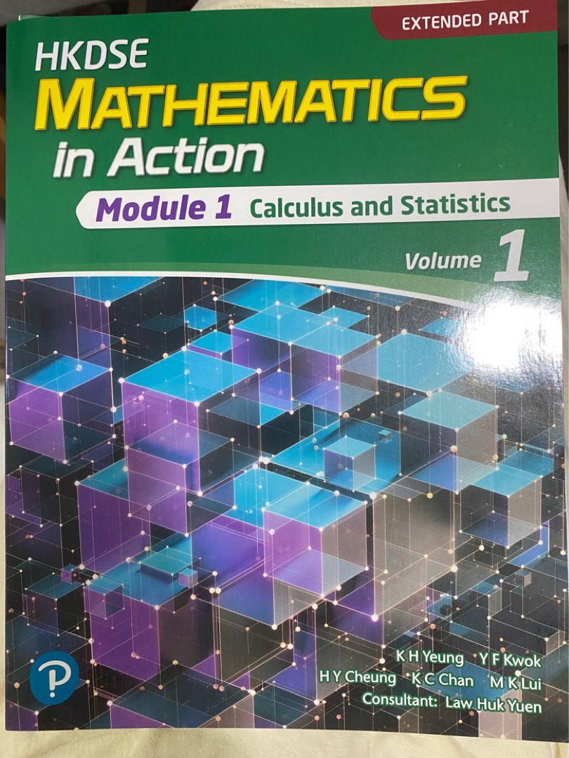 全新Pearson Mathematics In Action M1, 興趣及遊戲, 書本 & 文具, 教科書 - Carousell