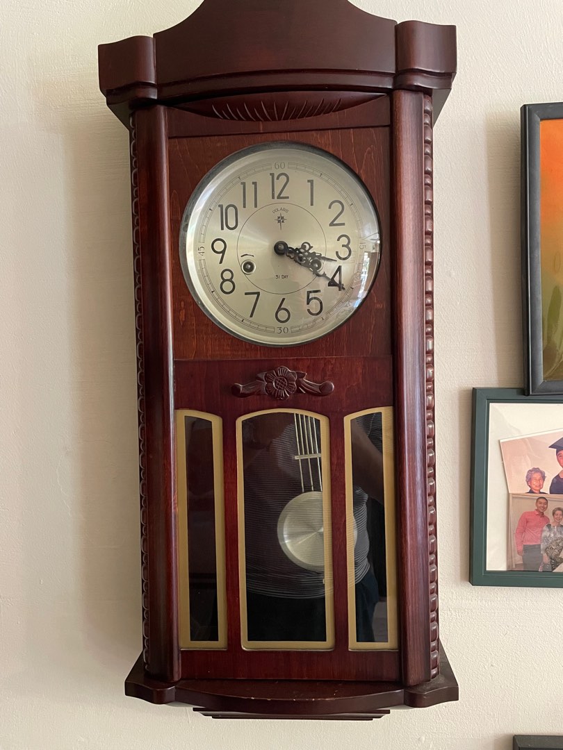 Pendulum clock, Furniture & Home Living, Home Decor, Clocks on Carousell