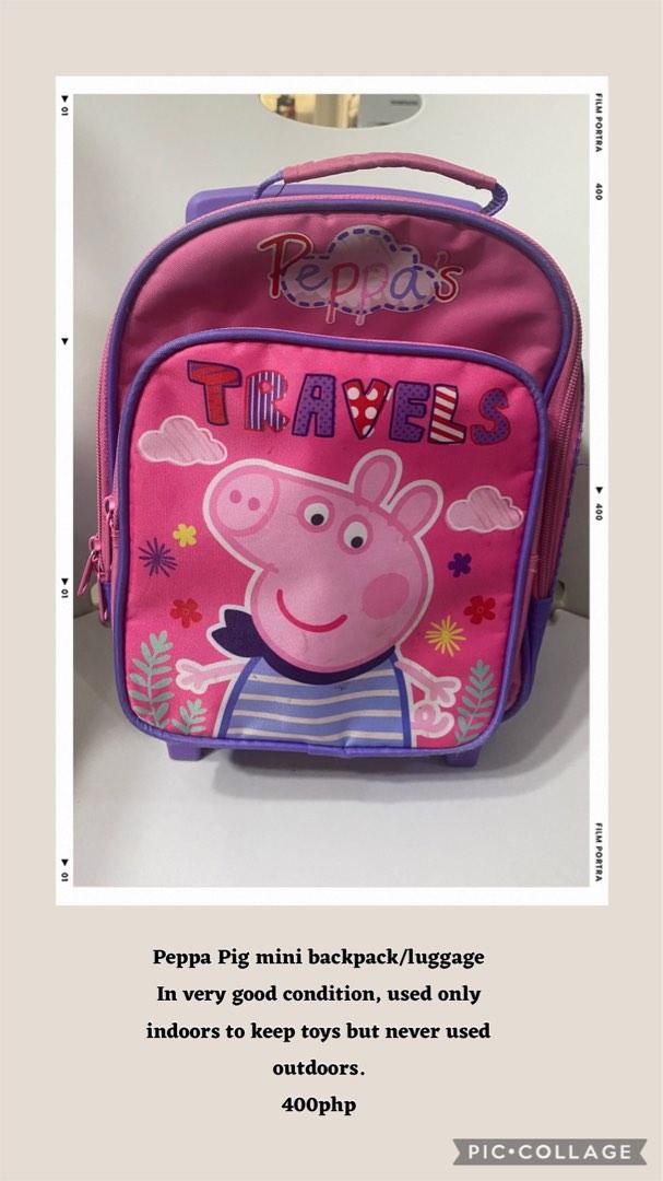 Peppa pig backpack/stroller bag, Babies & Kids, Going Out, Other Babies ...